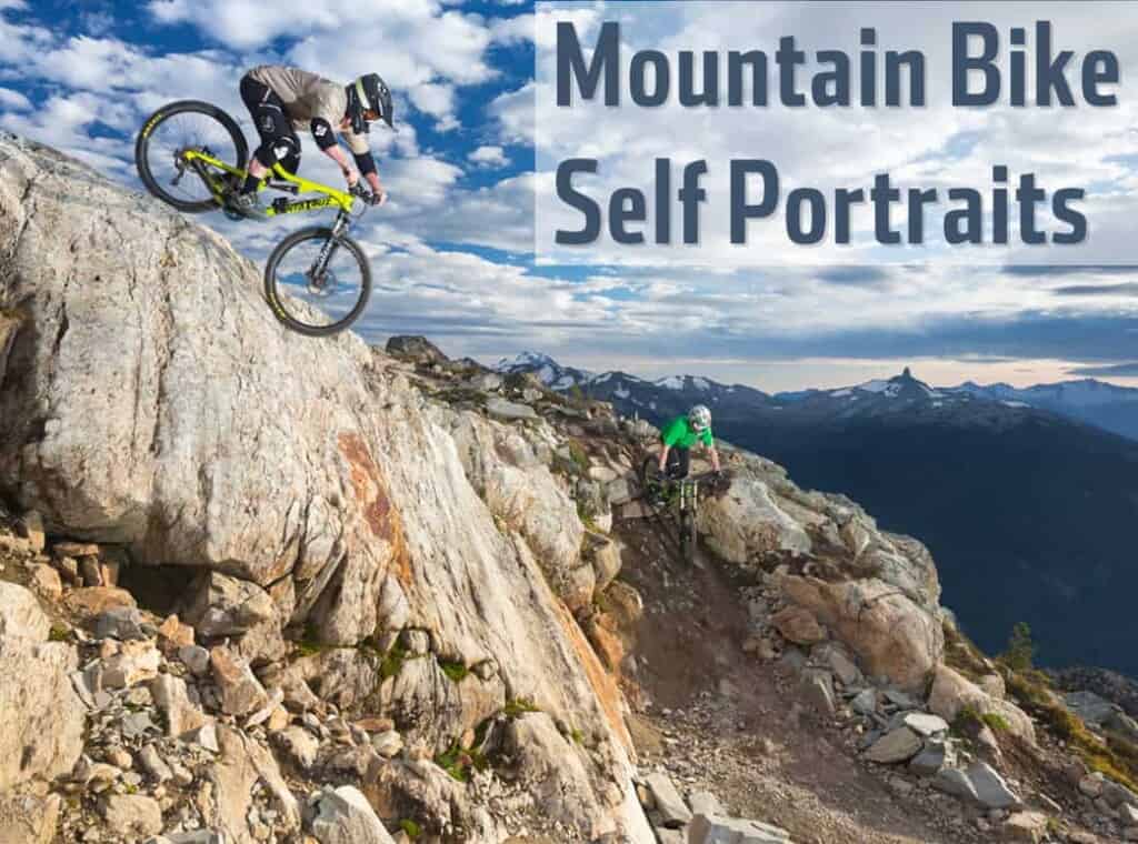 Mountain Bike Self Portraits using PocketWizards
