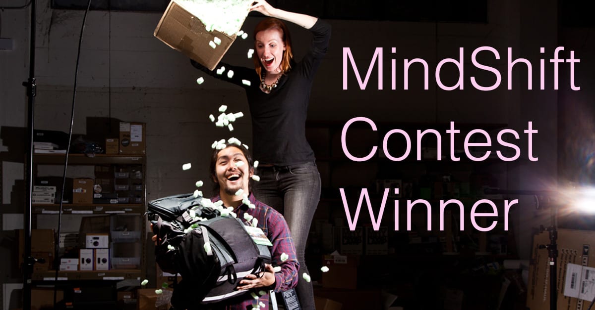 MindShift Rotation 180 Giveaway Winner