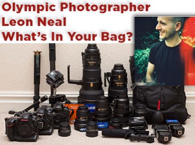 Inside The Bag Of AFP Olympic Photographer Leon Neal