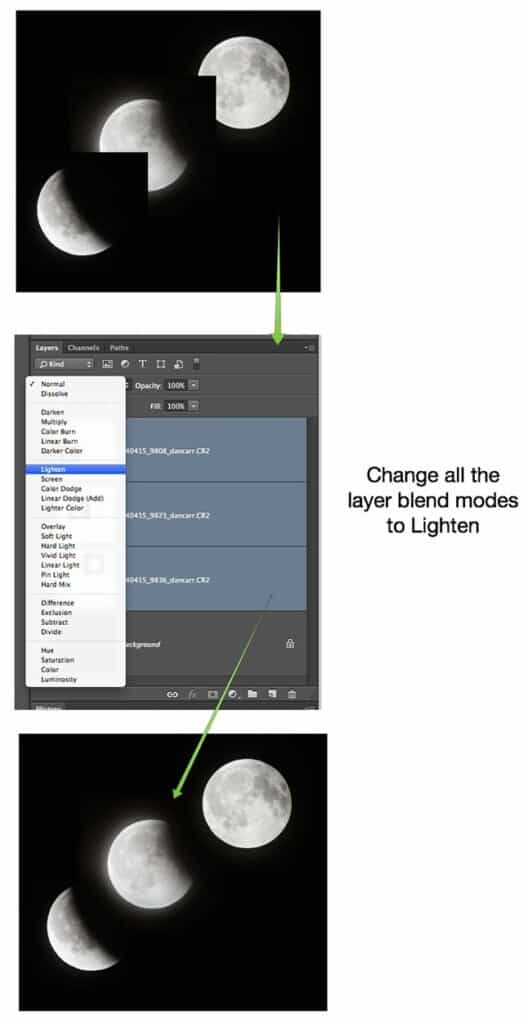 How To Photograph A Lunar Eclipse + Photoshop Tutorial