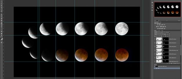 How To Photograph A Lunar Eclipse + Photoshop Tutorial