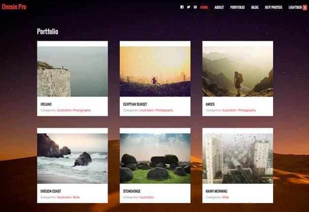 27 Incredible WordPress Photography Themes