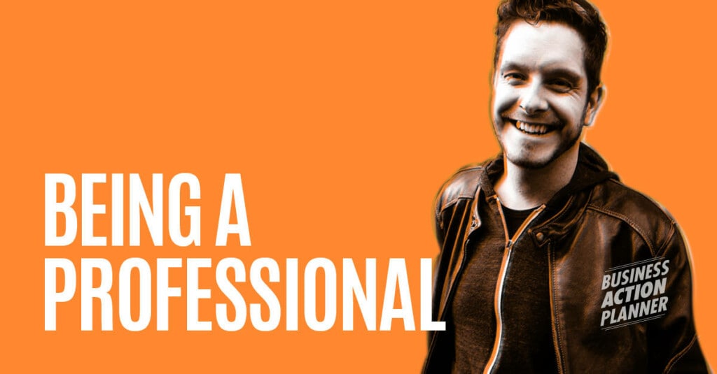 Being a Professional