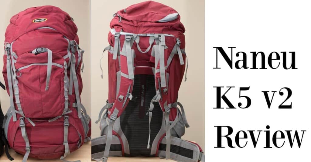 Naneu K5 V2 review - adventure photography pack