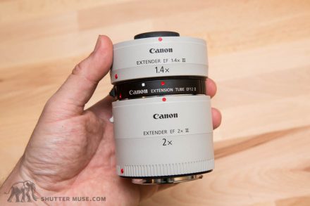 How to Stack Canon Extenders