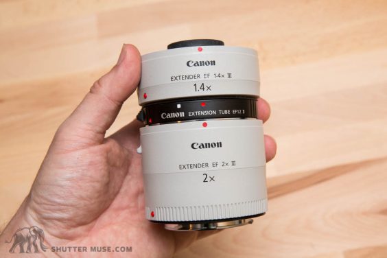 How to Stack Canon Extenders