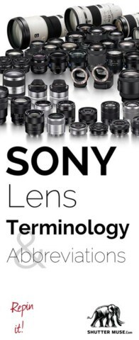 Sony and Zeiss Lens Terminology + Abbreviations - The Ultimate Guide