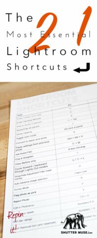 21 Essential Adobe Lightroom Classic Shortcuts - Free Download