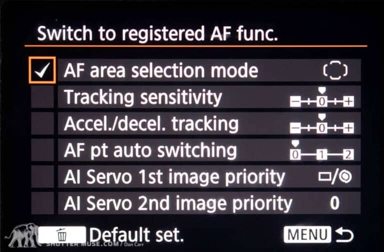 How to Set up Double Back Button AF on Canon Cameras to Get Both Servo ...