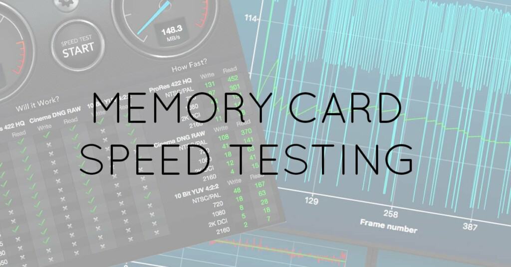 How to Measure Memory Card and Hard Drive Speeds