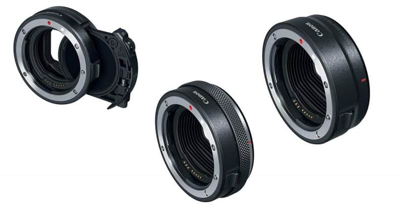 EOS R Adapters for EF Lenses