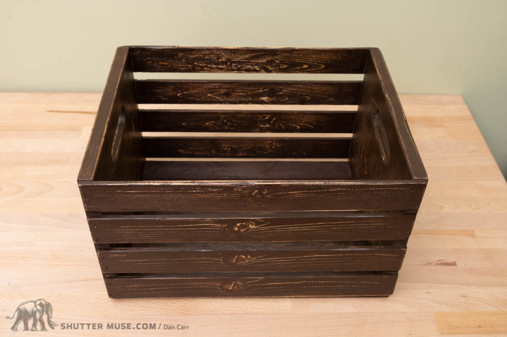 Turning Dollar Store Wooden Boxes Into "Old" Print Sales Boxes