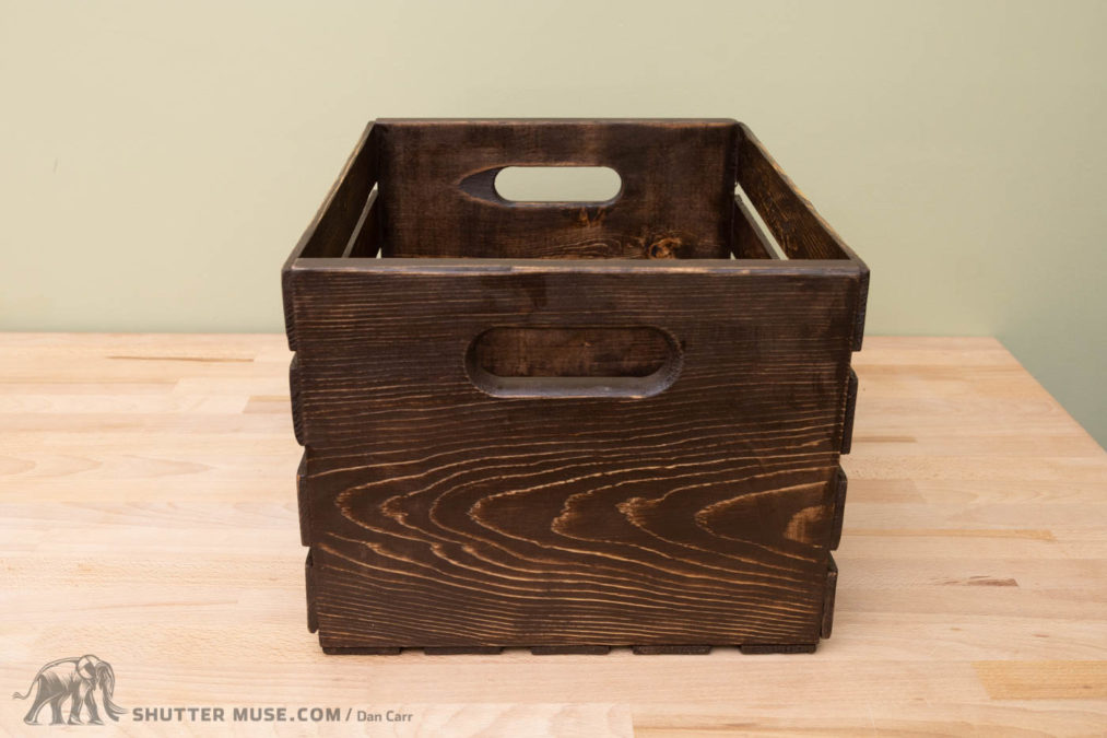 Turning Dollar Store Wooden Boxes Into "Old" Print Sales Boxes