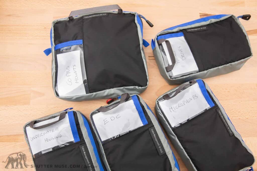 Think Tank Cable Management Pouches Updated and Reviewed