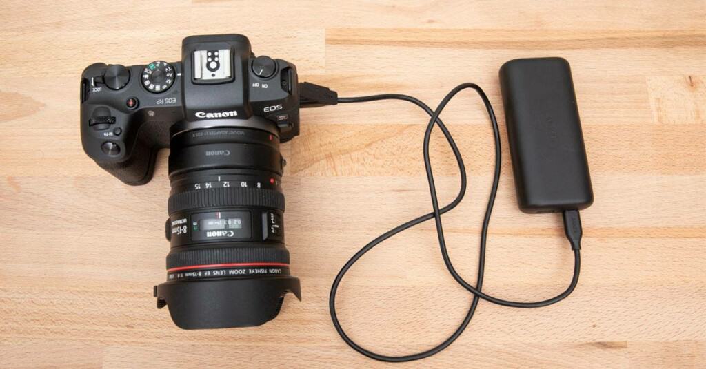 Best USB Charger and Battery For the Canon EOS RP (& EOS R)