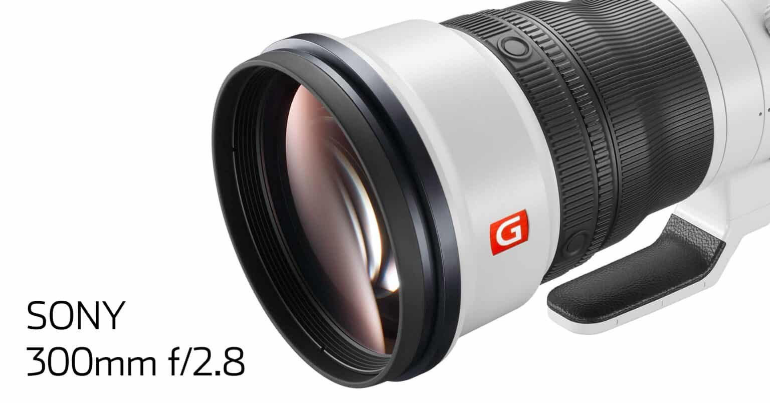 Sony Announces Development of Long-Awaited 300mm f/2.8 GM Lens