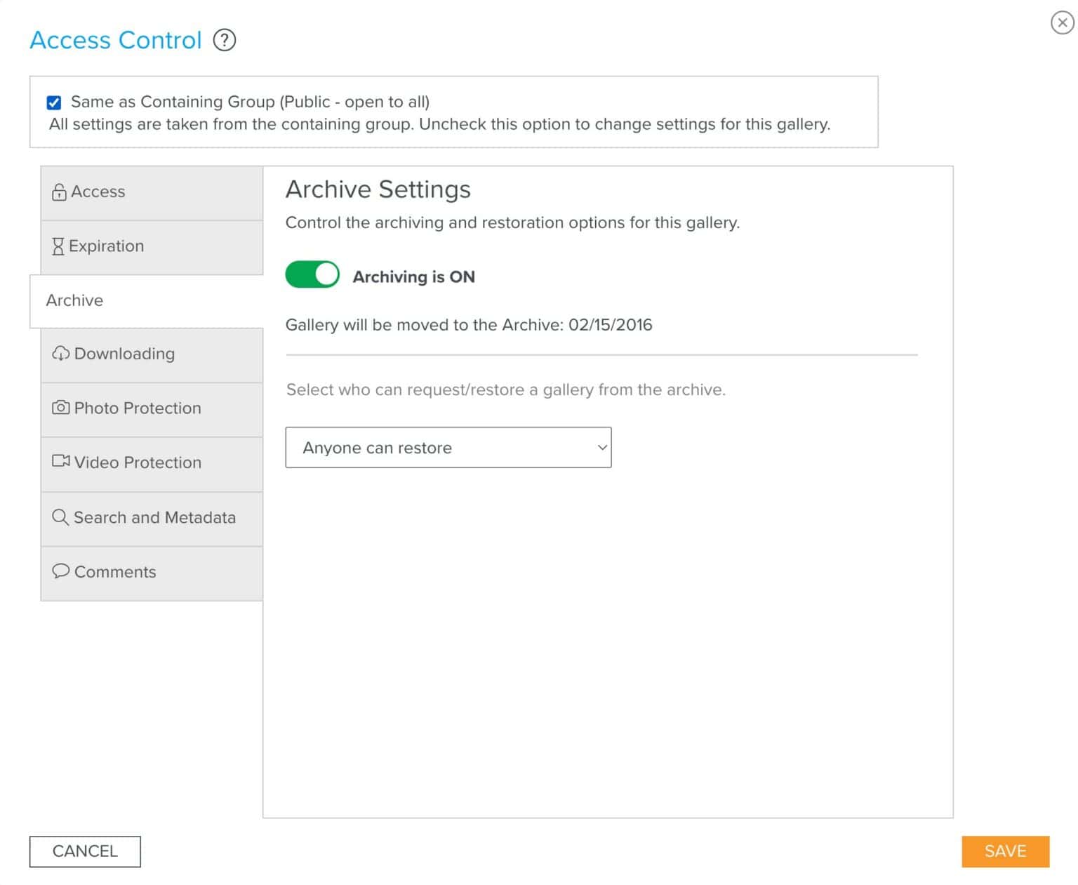 Zenfolio’s New Archive Feature May Remove Photos From Your Website