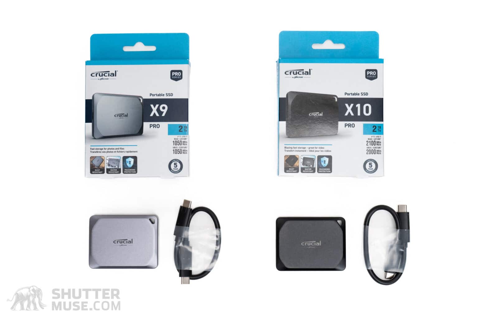 Crucial X9 Pro and X10 Pro SSDs Tested For Photography