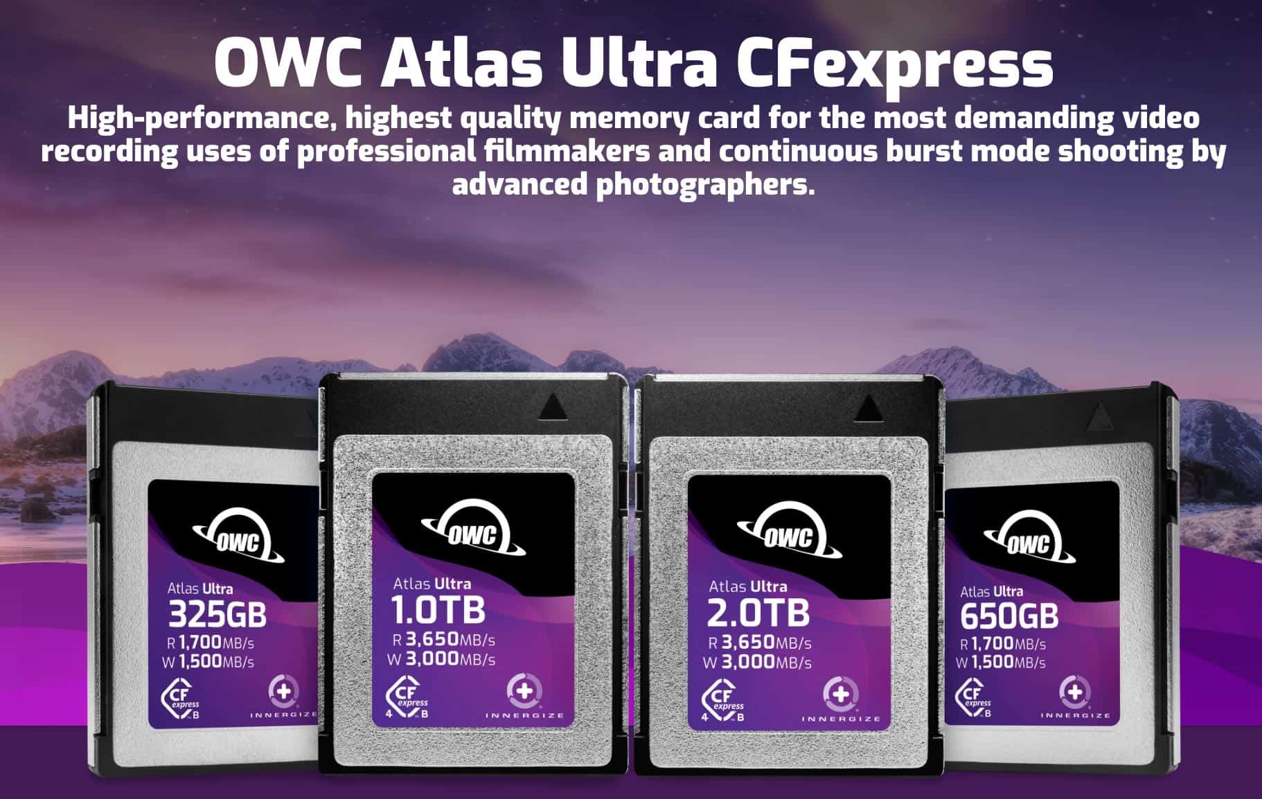 OWC Atlas Ultra CFexpress 2.0 Type B Card Tested