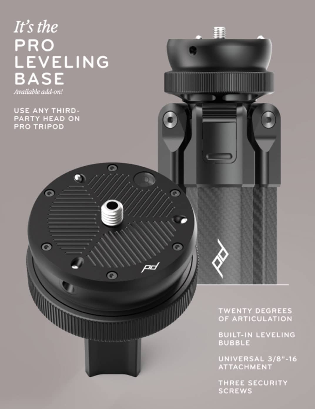 Peak Design Launches Pro Tripod
